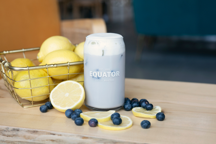 Iced Blueberry Lemon Fog