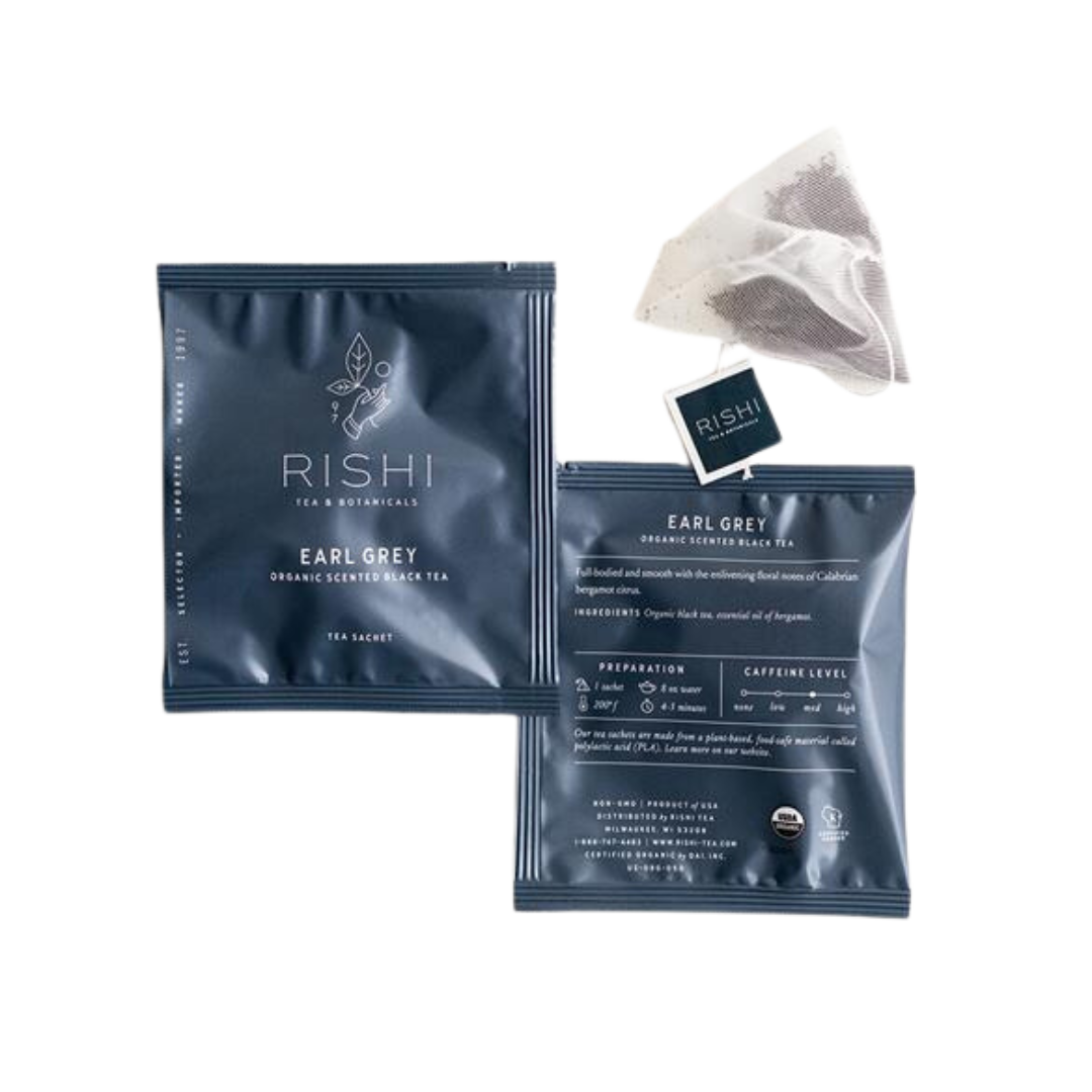 Rishi Organic Earl Grey Tea - 15 Count