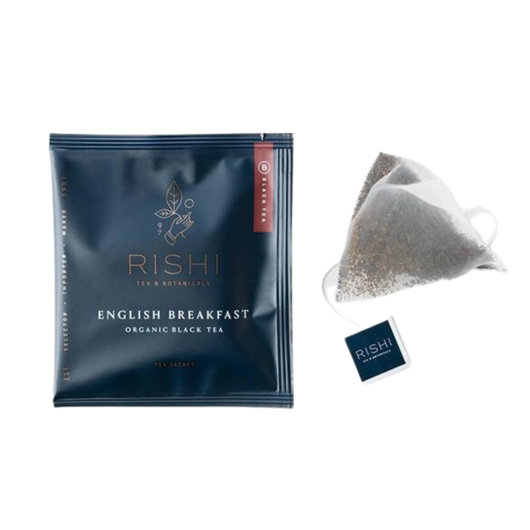 Rishi Organic English Breakfast Tea - 50 Sachets